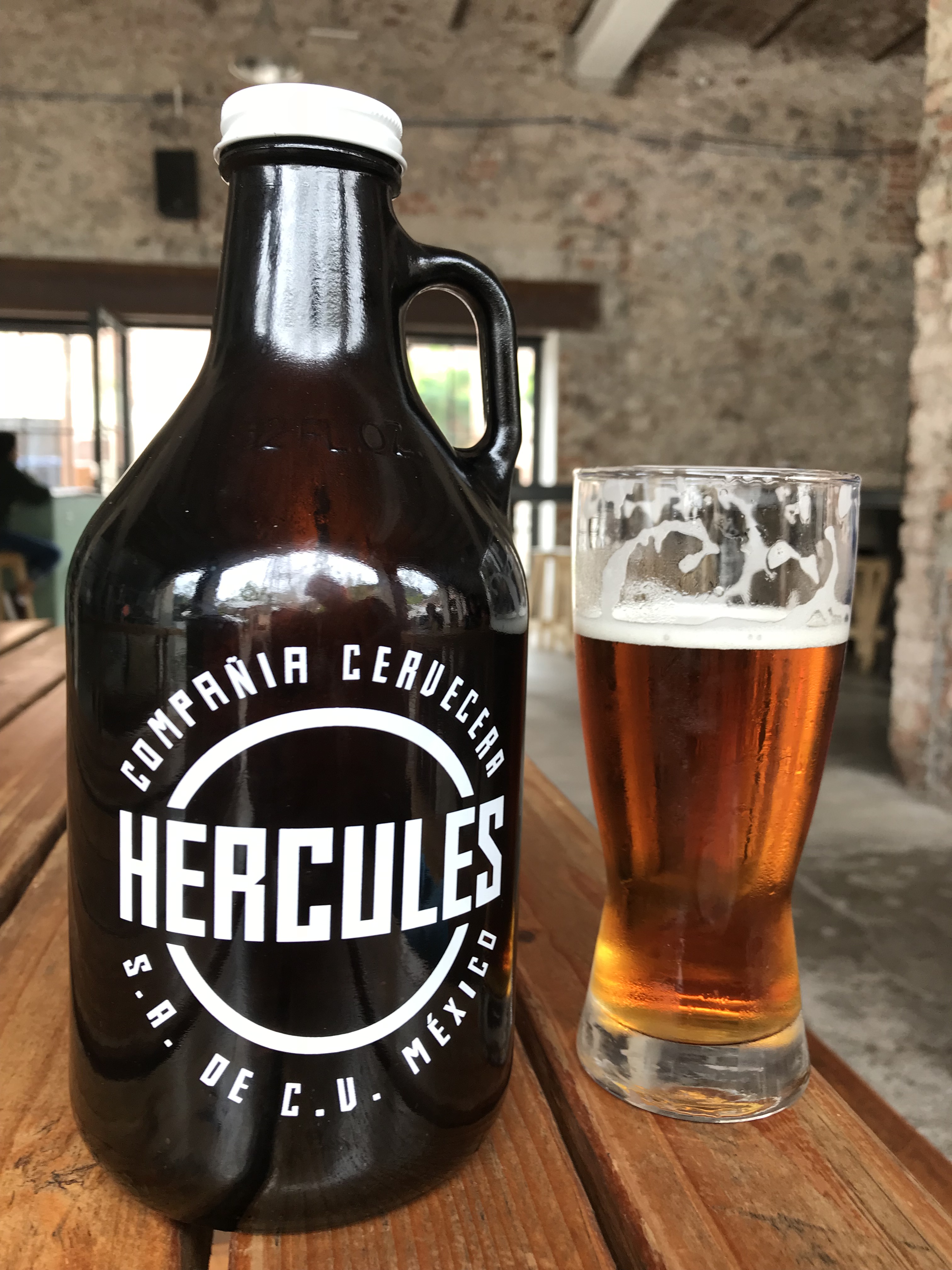 See some history while having a beer!!! YES you can in Queretaro ...